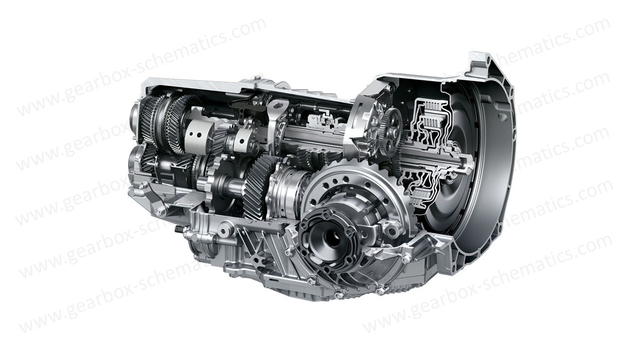 7-speed | Gearbox Schematics