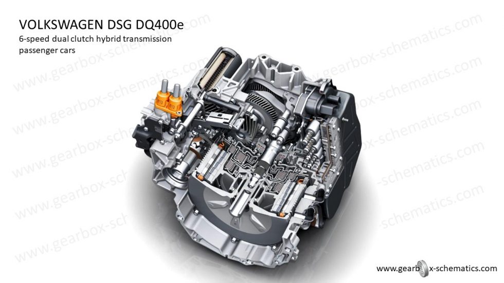 Volkswagen DSG DQ400e | Gearbox Schematics